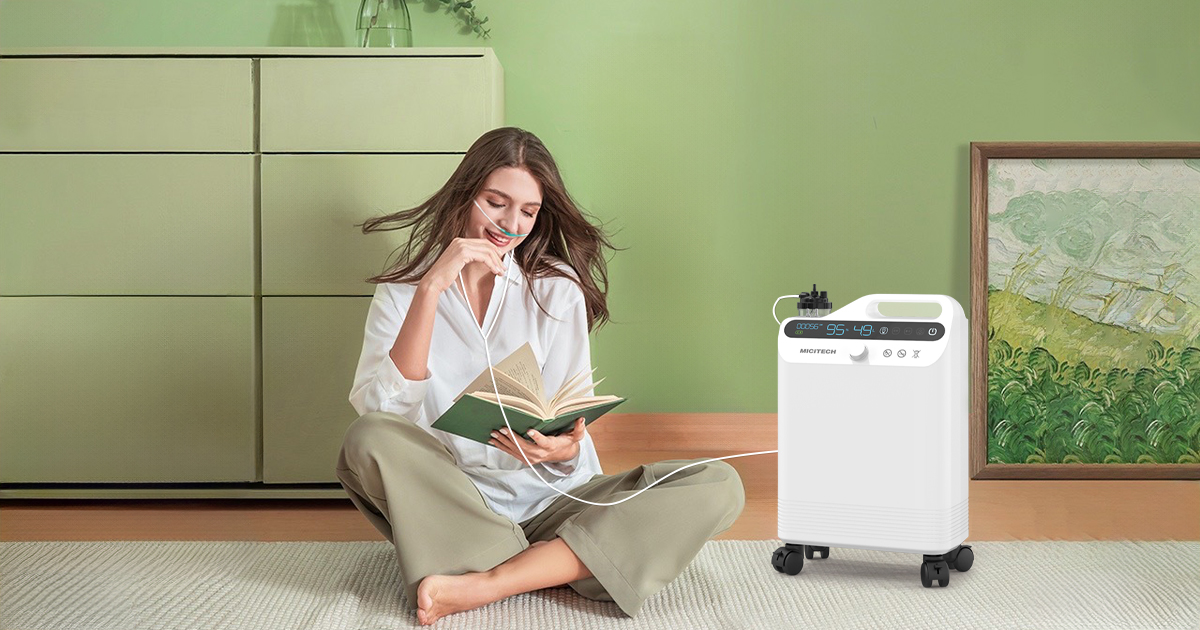 Portable Oxygen Concentrator For your medical needs - MICiTECH