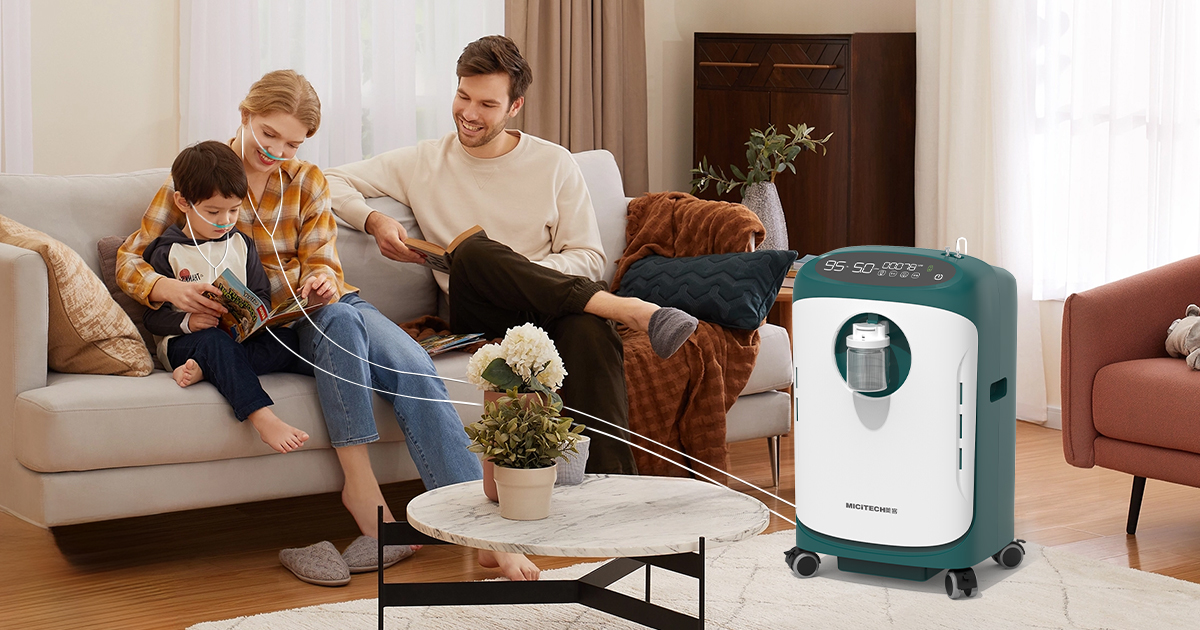 One solution for oxygen at home - MICiTECH