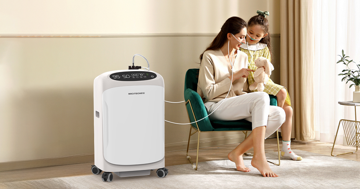 Stationary Oxygen Concentrators for Kids - MICiTECH